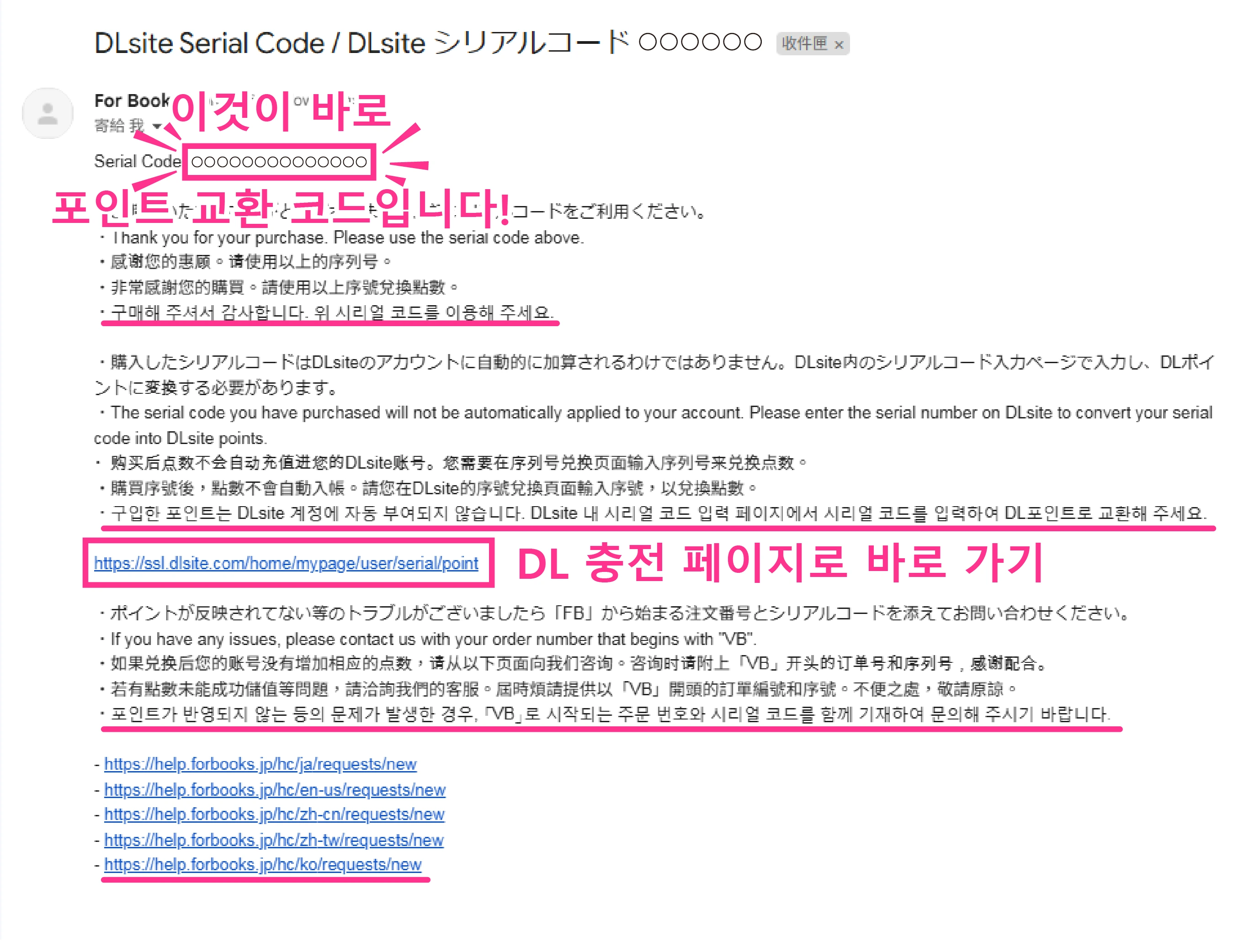 ForBooks에서 DLsite 포인트를 어떻게 구입하나요?